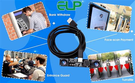 Amazon Com Webcamera Usb 4MP Dual Lens USB Camera Module Synchronization Binocular Webcam