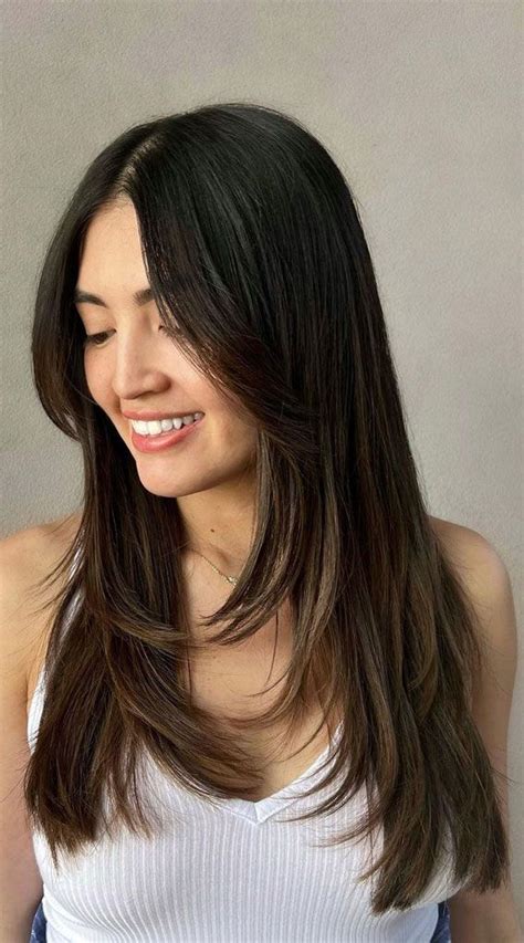 Long Layered Haircuts Choppy Layers Long Hair Long Wolf Cut Layers