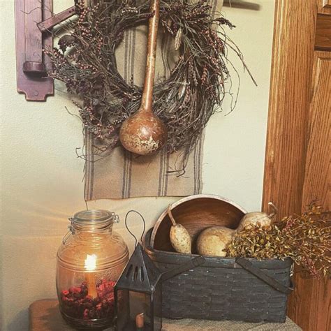 20 Primitive Fall Decorating Ideas For A Country Farmhouse Autumn Romanticizing Rachel