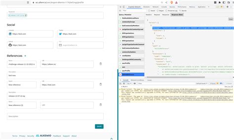 Bug User Is Unable To Delete Its Own References Issue Alkem Io Server Github