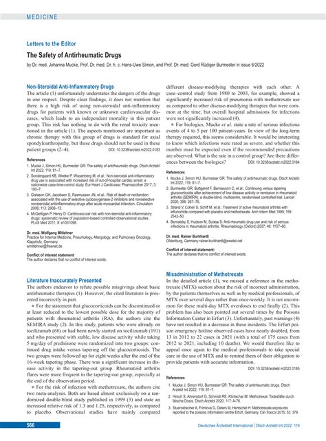 PDF Misadministration Of Methotrexate