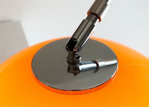 Arco Orange Floor Lamp Buy Orange Arc Lamp Gharko