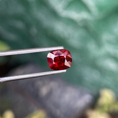 Brilliant Dark Red Spinel Stone 138 Carats Spinel Gemstones Spinel