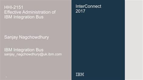Technical Introduction To Ibm Integration Bus Ppt