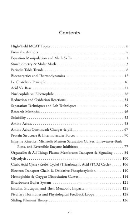 High Yield Mcat Book