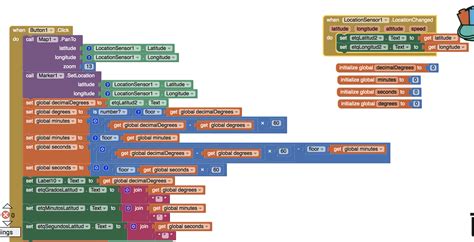 Convert Degree Decimal To Degree Minutes And Seconds Mit App Inventor Help Mit App Inventor