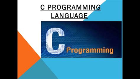 C Language YouTube