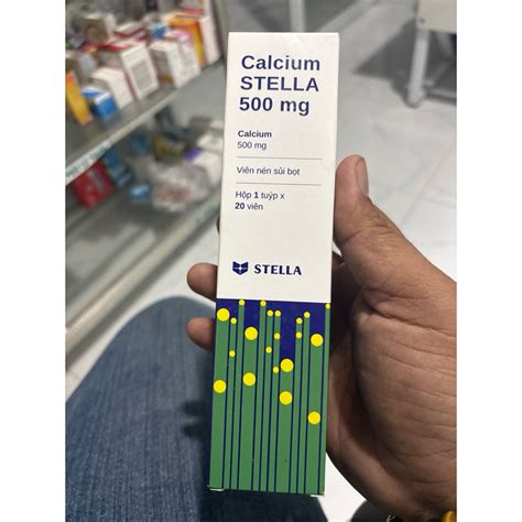Calcium Stella 500 Mg BỔ Sung Calci Shopee Việt Nam