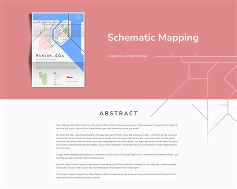 Schematic Map On Behance