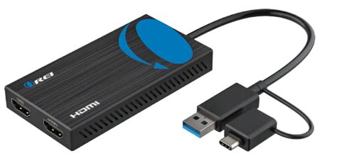Orei Usbc2hdmi Splitextend Hdmi Splitter Extended Display For Dual Monitor User Manual