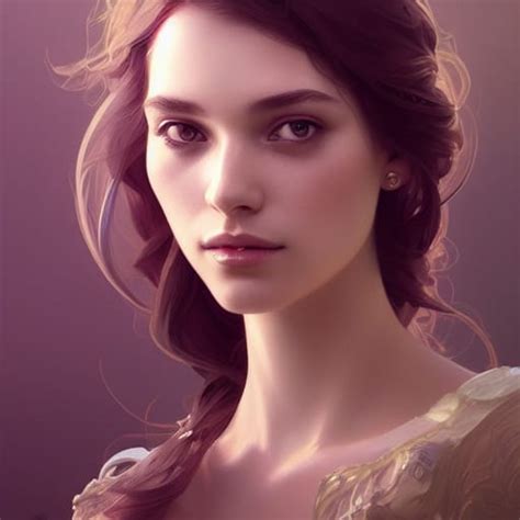 Girls Hair Is In A Bun Ai Generated Artwork Nightcafe Creator