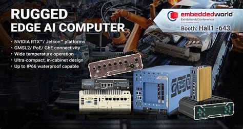 Edge Ai Gpu Industrial Computer Neousys Technology