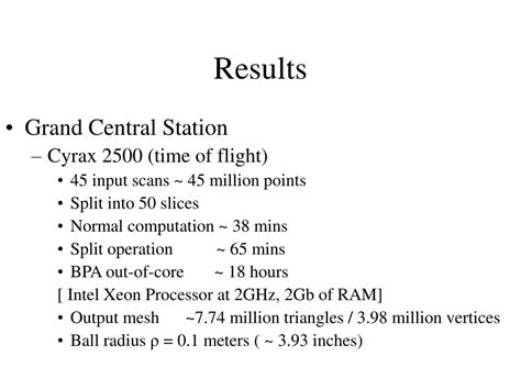 Ppt The Ball Pivoting Algorithm Powerpoint Presentation Free