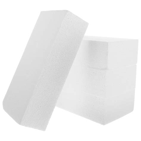 Hemoton 4 Pieces Foam Craft Blocks For Model Making Foam Blocks For