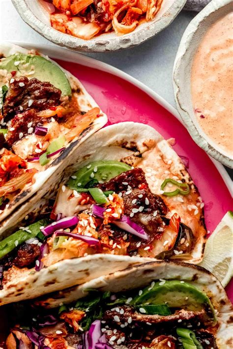 Korean Beef Tacos Bulgogi Tacos