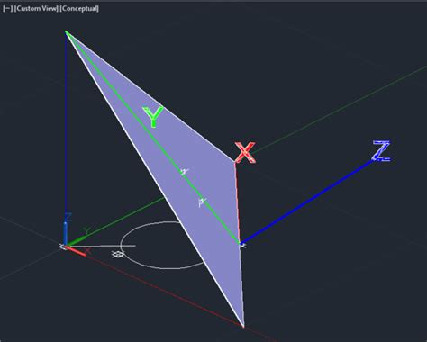 Autocad Net Matrix And Transformations Project Entity To Plane