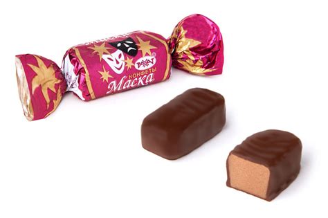 КОНФЕТЫ ГЛАЗИРОВАННЫЕ С ПРАЛИНОВЫМ КОРПУСОМ Маска купить в Казахстане АО «ЛОТТЕ Рахат