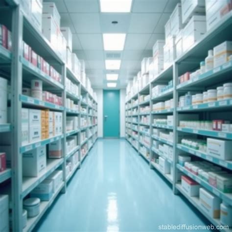 Hospital Pharmacy Setting Stable Diffusion Online