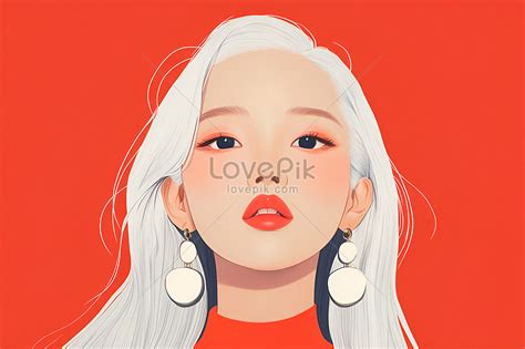 중국 소녀 아바타 일러스트 무료 다운로드 Lovepik
