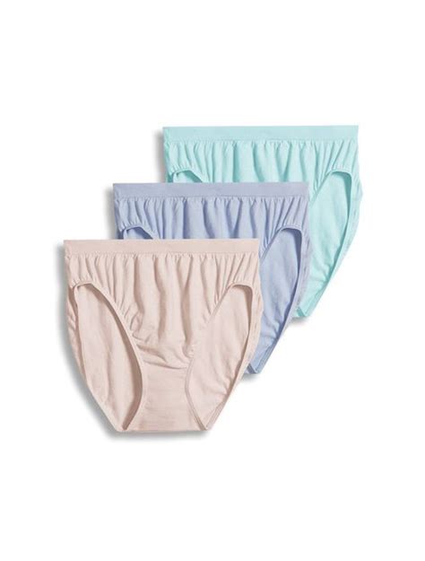 Buy Jockey Womens Underwear Comfies Microfiber French Cut 3 Pack