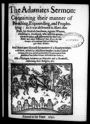 The Adamites Sermon 1651 Free Download Borrow And Streaming
