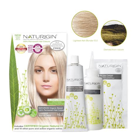 Naturigin Permanent Hair Colour Lightest Ash Blonde 102 Salwaz