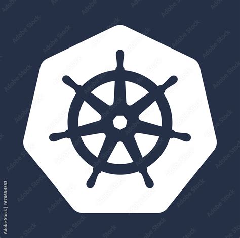 Kubernetes Logo A Symbol Of Container Orchestration And Cloud Native Kubernetes Logo A Symbol Of Container Orchestration And Cloud Native