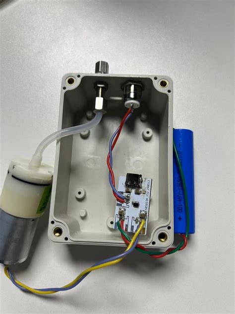 户外便携钓鱼气泵 立创开源硬件平台