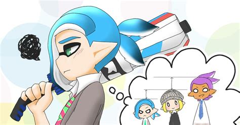 Inkling Couple Splatoon 2 イカップル November 14th 2017 Pixiv