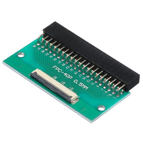 Uxcell Ffc Fpc Converter Board 40 Pins 05mm Back 10mm Pitch To Dip 254mm Pcb Couple Extend