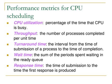PPT CPU Scheduling PowerPoint Presentation Free Download ID 228172