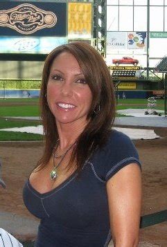 Nfl And College Cheerleaders Photos Brewers Super Fan Front Row Amy