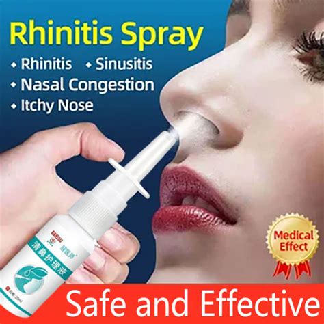 Nasal Sprays Chronic Rhinitis Sinusitis Spray Chinese Traditional