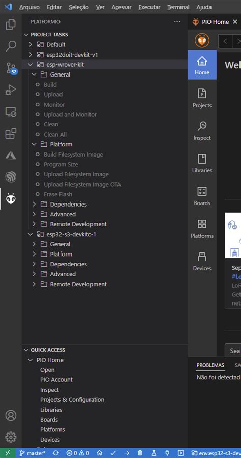 Project Tasks Are Disabled On V171 Of Vscode Using Platformio · Issue 159967 · Microsoft