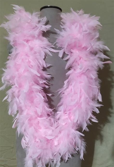 Fluffy Pink Feather Boa Costume Accessory Party Decoration Etsy