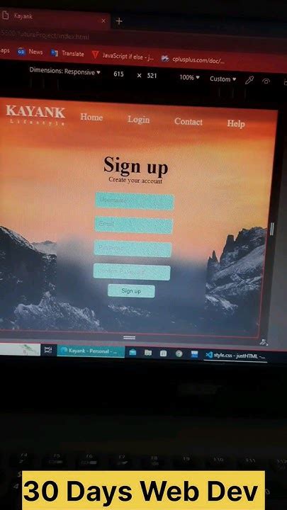 Day 1830 Responsive Page Html Css Responsivewebsite Style Webdesign Learncoding Website