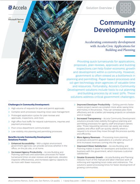 Building And Planning Solutions Accela