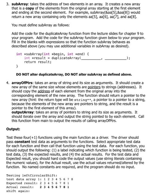 Solved Problem Write A C Program That Will Implement And