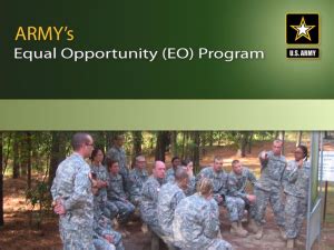 Army Equal Opportunity PowerPoint Ranger Pre Made Military PPT Classes