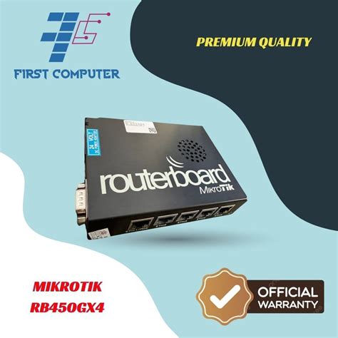 Jual Mikrotik Routerboard Indoor Rb450gx4 Shopee Indonesia