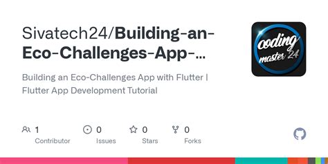 Github Sivatech24building An Eco Challenges App With Flutter Flutter App Development Tutorial