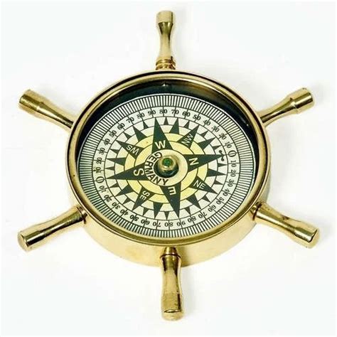 Brass Golden Antique Compass Packaging Type Carton Box At ₹ 650 In