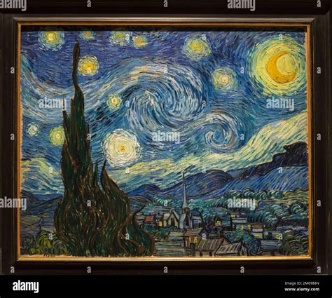 Vincent Van Gogh The Starry Night Saint Rémy June 1889 Moma The