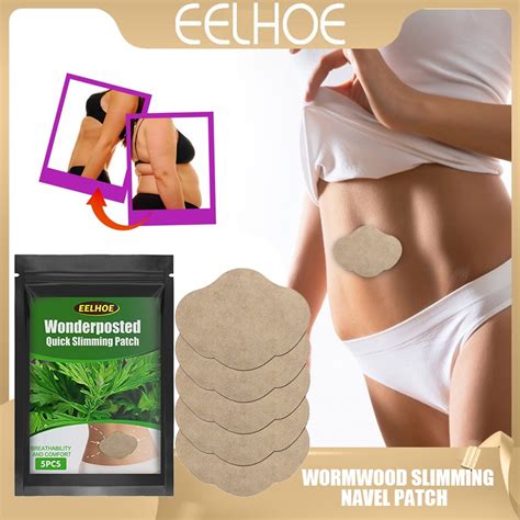 Eelhoe Wormwood Slimming Belly Button Patch For Weight Loss With