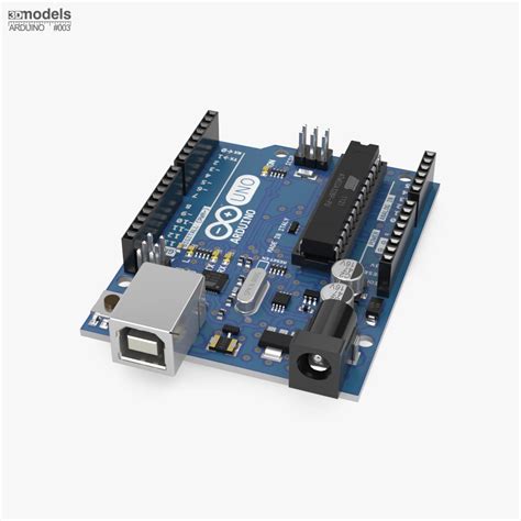 Arduino Uno R3 3d Model Download Computer Accessories On
