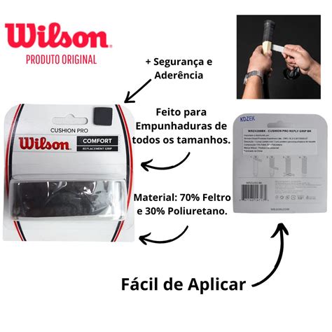 Cushion Pro Grip Wilson Comfort Escorrega O Preço