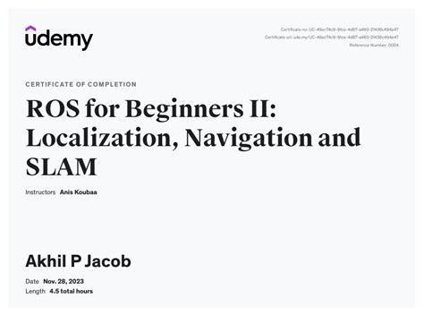 akhil p jacob on linkedin ros slam yet another milestone completed