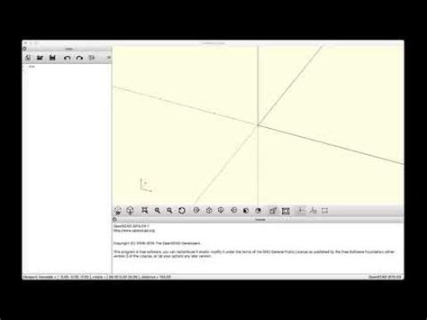 OpenSCAD Tutorial Session 1 YouTube