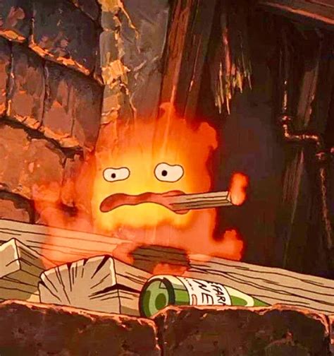 Calcifer Howls Moving Castle