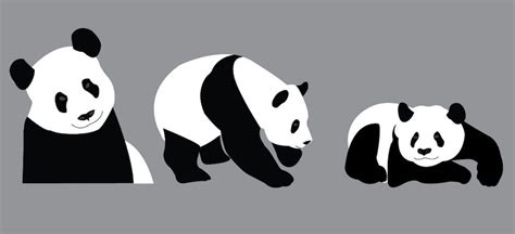 Panda Bears Wall Decals Nursery Wall Decal Murals Primedecals